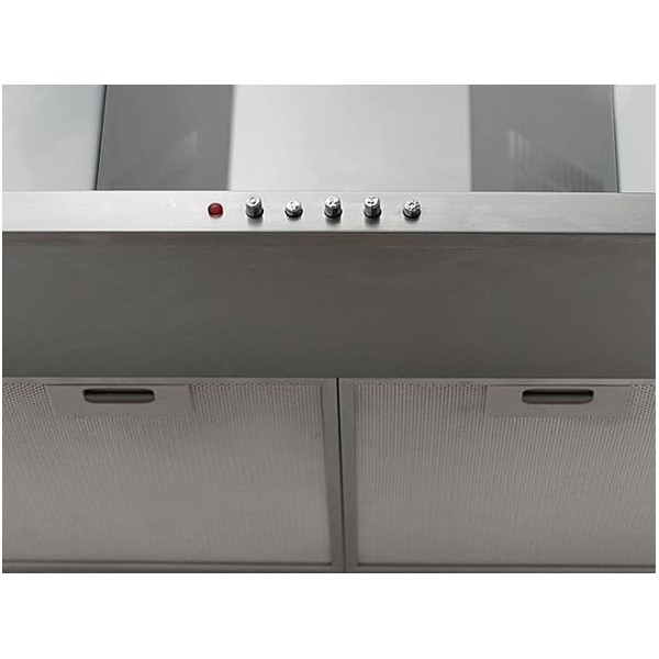 Hota de colt NTAIR KA142 90 x 90 cm, putere de absorbtie 645 mc/h, inox